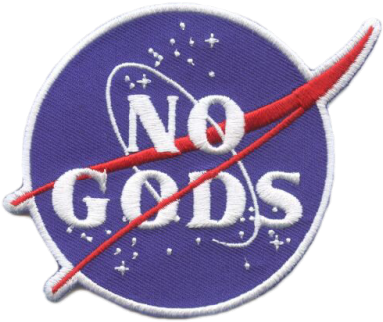 Download Banner Library Stock Nasa Transparent Badge - Nasa No Gods ...