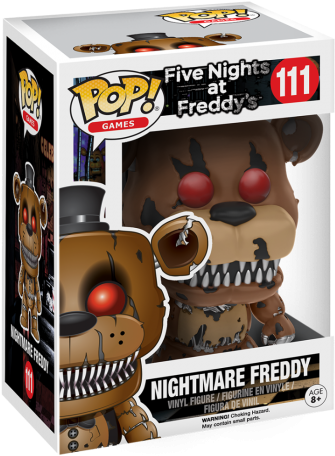 Download Games Freddy Stock Thumb - Nightmare Foxy Funko Pop - Full ...