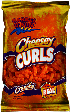 Download Barrel O Fun Cheesy Curls Snacks - High Oleic Sunflower Oil ...