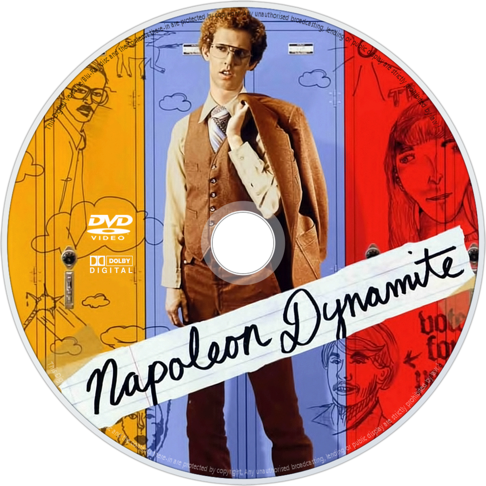 Download Napoleon Dynamite Dvd Disc Image - Napoleon Dynamite Dvd Cover ...
