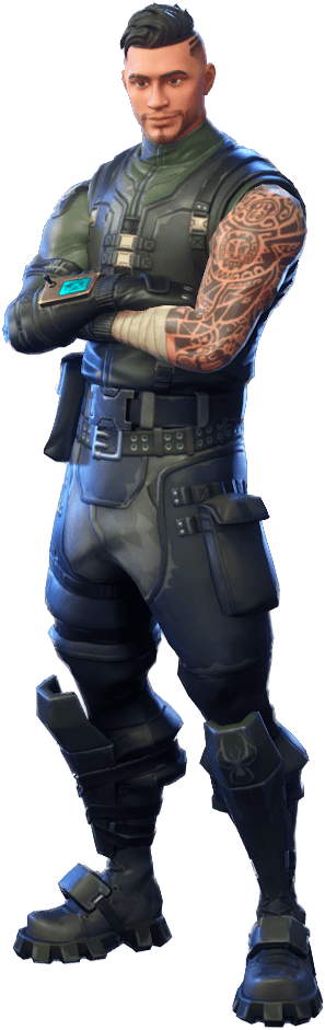 Download Png Images - Squad Leader Fortnite Skin - Full Size PNG Image - PNGkit