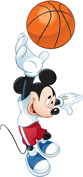 Download Mickbshoot Más - Mickey Mouse Basketball 3d Png - Full Size ...