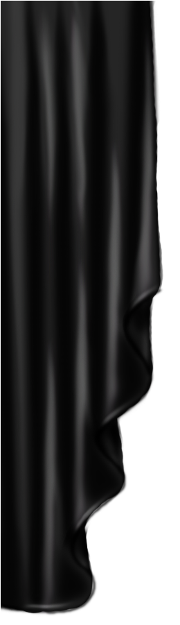 Download Transparent Black Curtains Transparent Background - PNGkit