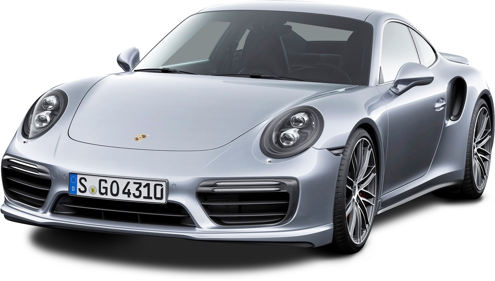 Download Porsche 911 Turbo Silver Car Png Image - Porsche 991 Turbo ...