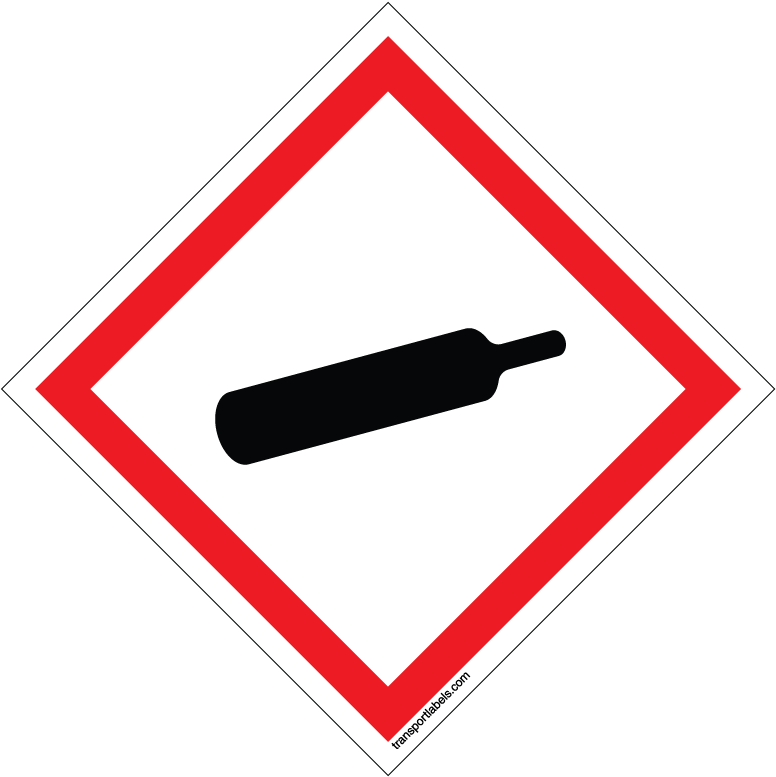 Download Ghs Compressed Gas Labels - Whmis 2015 Compressed Gas - Full ...