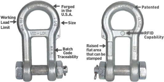 Download Vic Lok I Captivated Shackle - Shackle - Full Size PNG Image ...