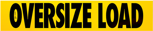 Download Wide Load Signs - Full Size PNG Image - PNGkit