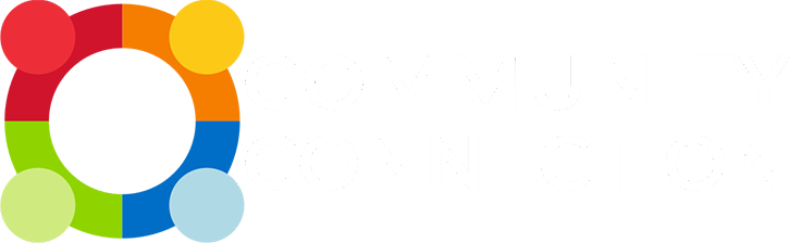 Download Community Connection Logo With White Text Png - Community ...