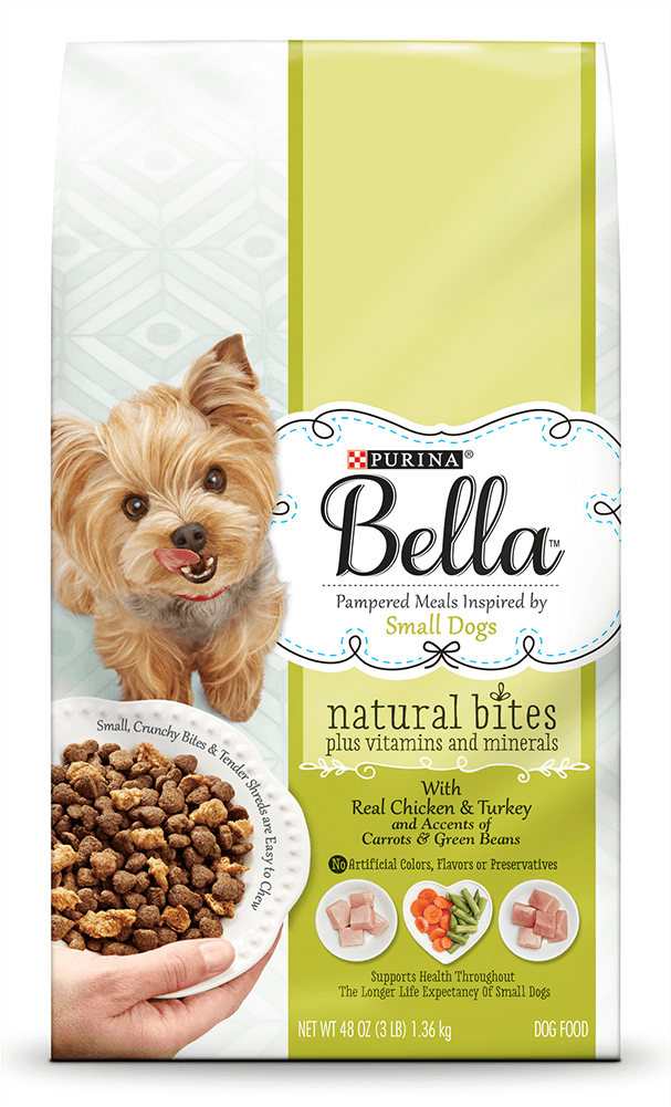 Download Bella Dry Dog Food Chicken And Turkey - Purina Bella Dry Dog ...
