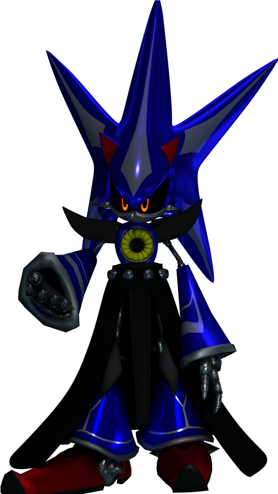 Download Neo Metal Sonic Render By Minv12-dbfomod - Neo Metal Sonic ...