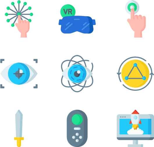 Download Virtual Reality - Vector Graphics - Full Size PNG Image - PNGkit