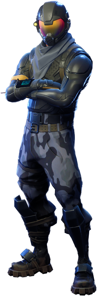 Download Transparent Fortnite Rogue Agent Png Image - Black Knight ...