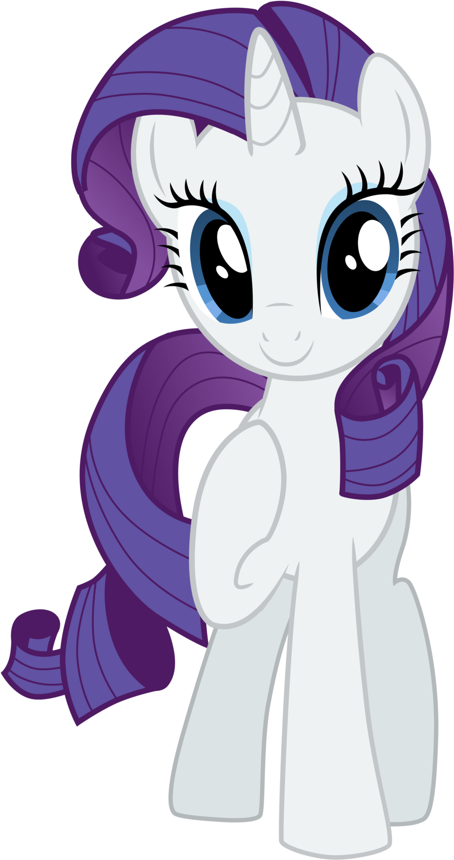 Download Rarity Png Pic - Mlp Rarity Front View - Full Size PNG Image ...