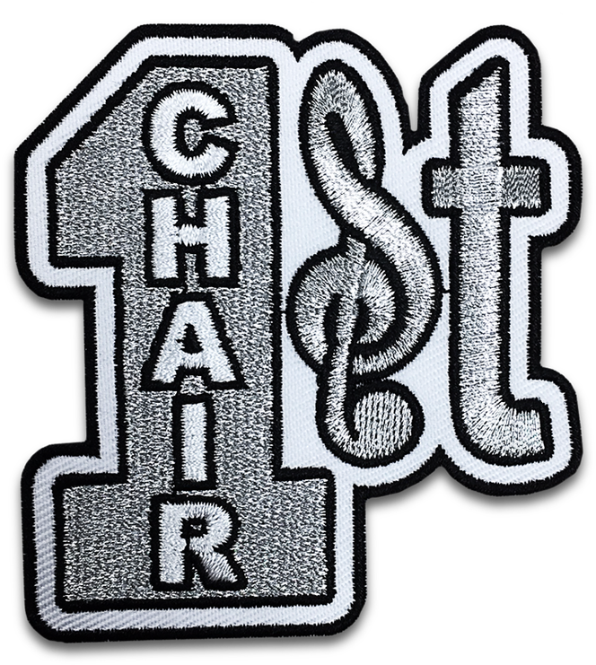 Download 1st Chair Instrument Patch - Marching Band - Full Size PNG ...