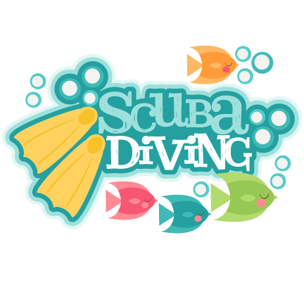 Download Scuba Diving Title Svg Scrapbook Cut File Cute Clipart - Scuba ...