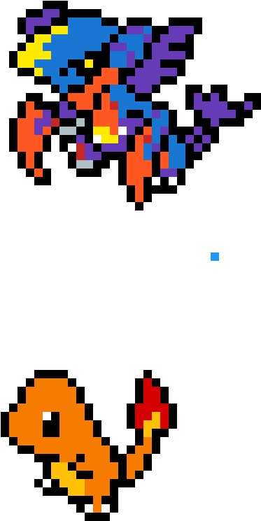 Download Mega Garchomp - Cross Stitch Keychain Or Necklace - Video Game ...