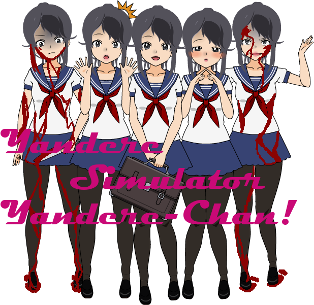Download Io Yandere Simulator Clothing Red Cartoon Anime Fashion ...