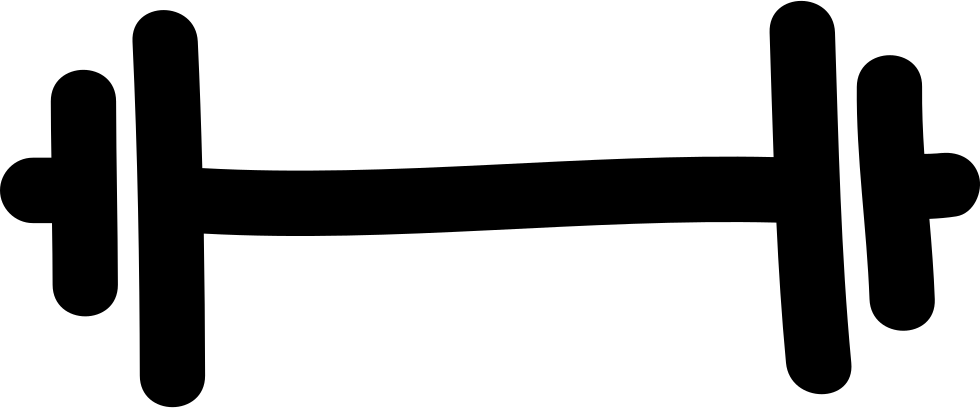 Download Png Transparent Stock Dumbbells Drawing Clipart - Dumbbell ...