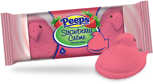 Download Strawberry Crème Flavored Marshmallow Chicks - Peeps ...