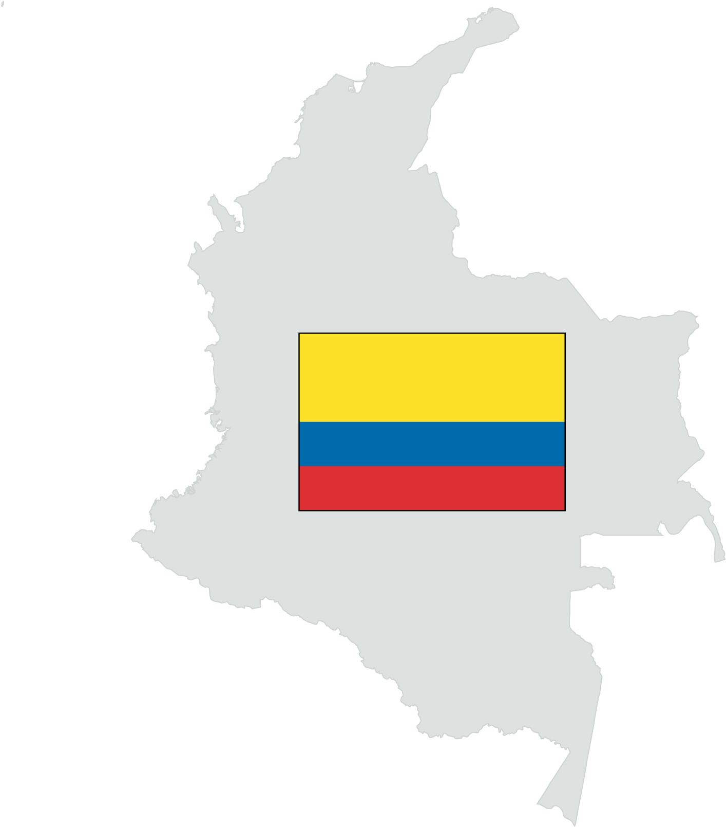 Download Colombia - Colombia Blank Map - Full Size PNG Image - PNGkit