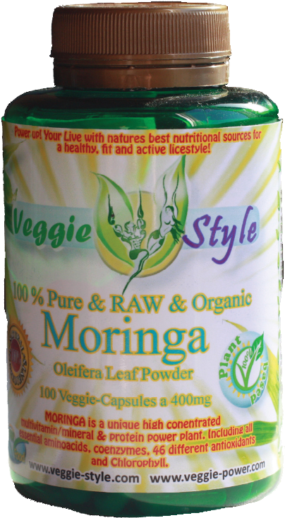 Download Veggie Style Vegan Supplement Moringa Olifeira Powder - Maca ...