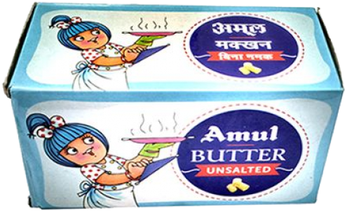Download Amul Non Salted Butter 500gm - Full Size PNG Image - PNGkit