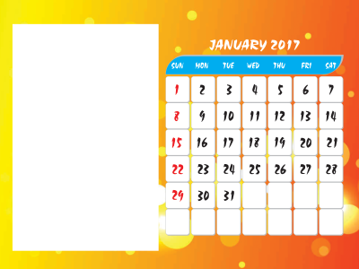 Download Jpg Transparent Photo Calendar Id X - Calendar - Full Size PNG ...