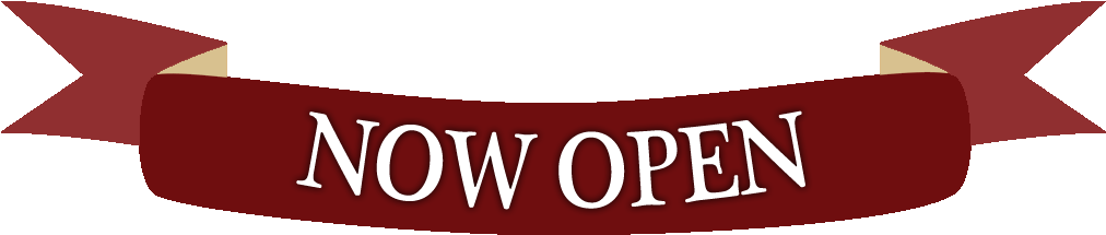 Download Open 11am - 10 - 30pm Everyday - Now Open Banner Png - Full ...