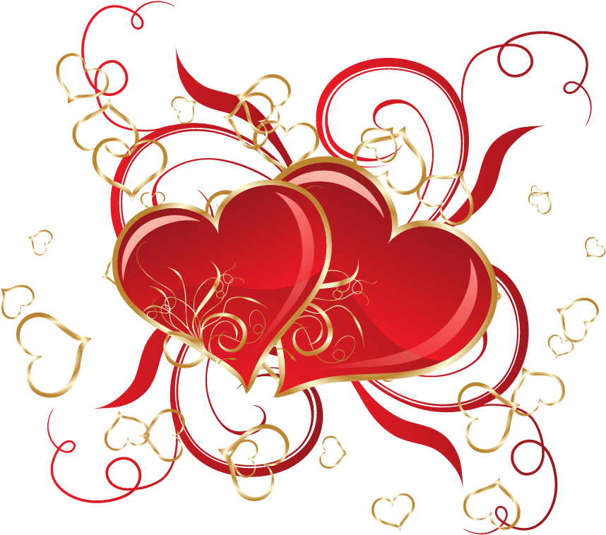 Download Clipart Freeuse Library Love Heart Clip Art Romantic - Happy ...