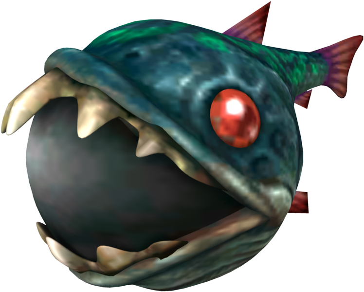 Download Bomb Fish - Legend Of Zelda Water Bomb - Full Size PNG Image ...