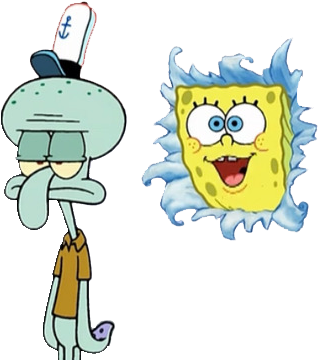 Download Squidward Transparent - Full Size PNG Image - PNGkit