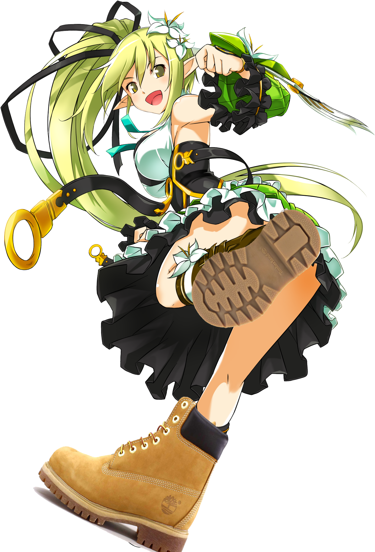 Download Elsword Rena Wind Sneaker - Full Size PNG Image - PNGkit