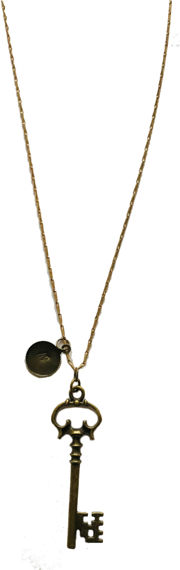 Download Ancient Gates Key Necklace - Full Size PNG Image - PNGkit
