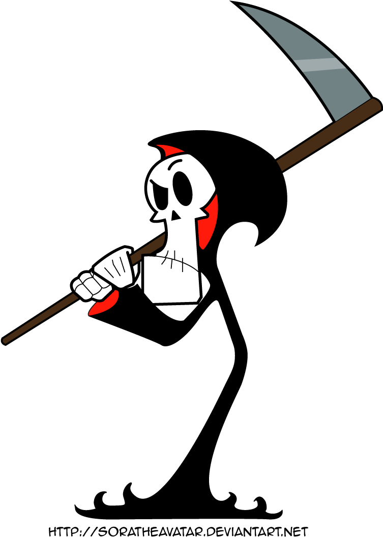 Download Grim Reaper Clipart Deviantart - Haddi Cartoon - Full Size PNG ...