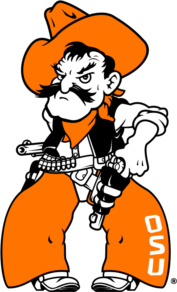 Download [ Img] - Oklahoma State Pistol Pete Logo - Full Size PNG Image ...