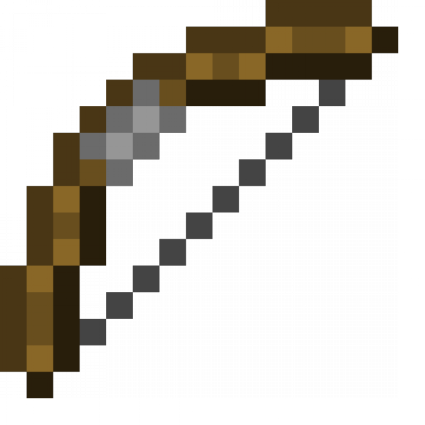 Download Bow - Minecraft Bow Png - Full Size PNG Image - PNGkit