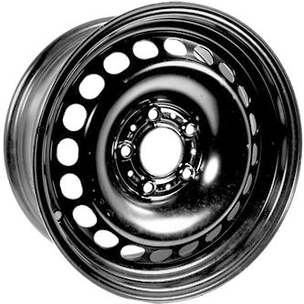 Download Steel Wheel - Steel Look Alloy Wheels - Full Size PNG Image ...