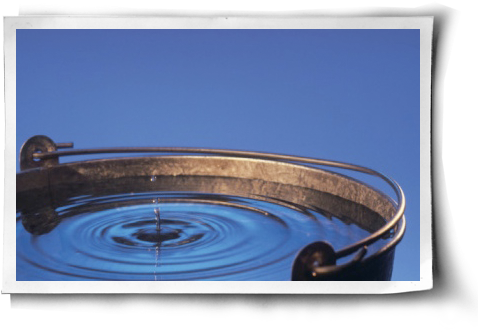 Download 1 - - Bucket Catching Drip - Full Size PNG Image - PNGkit