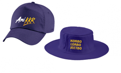 Download Kolkata Knight Rider Cricket Fan Hat And Cap Combo - Cricket ...