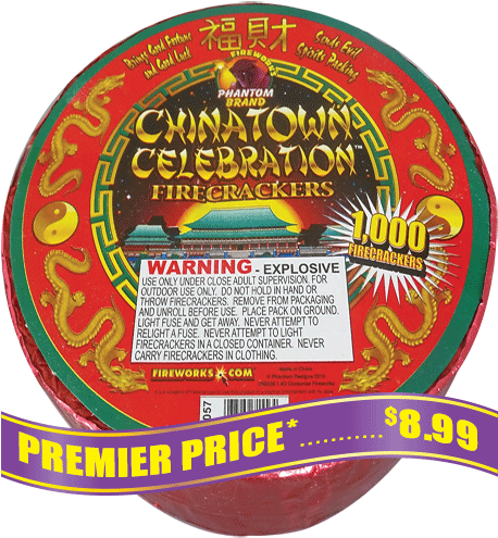 Download Chinatown Red Fireworks Firecrackers - Firecracker - Full Size ...
