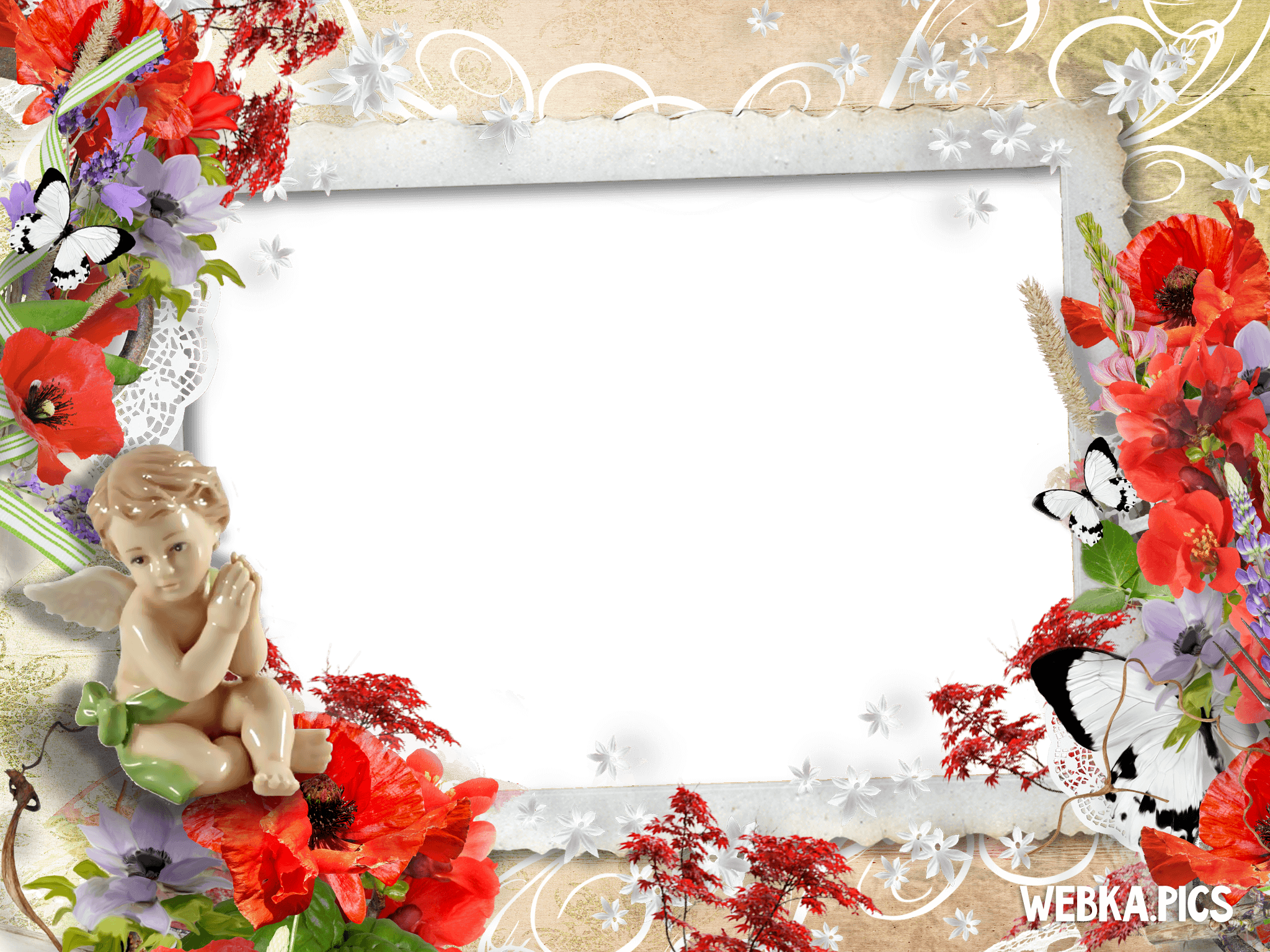 Download Romantic Frames Framess Co - Transparent Photo Frame ...