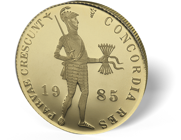 Download Picture Of Dutch Gold 1 Ducat - Coin - Full Size PNG Image ...