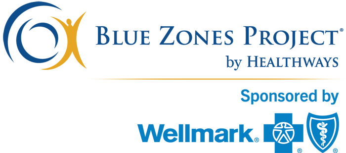 Download Bluezones Logo-700x309 - Waxed Nylon Dental Floss - Mint ...