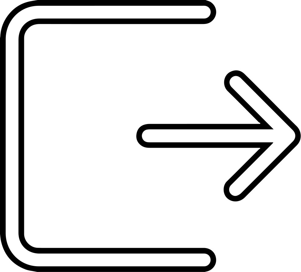 Download Transparent Logout Comments - Logout Icon White Transparent ...