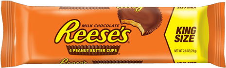 Download Reese's Peanut Butter Cups King Size 4 Cup - Reese Pb Cup King ...