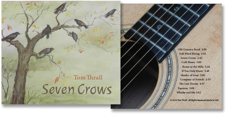 Download Seven Crows Album From Tom Thrall - Tom Thrall - Full Size PNG ...
