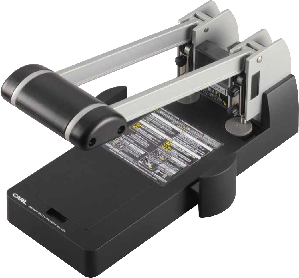 Download 2 Hole Heavy Duty Paper Punch - Carl Hd 430 - Full Size PNG ...