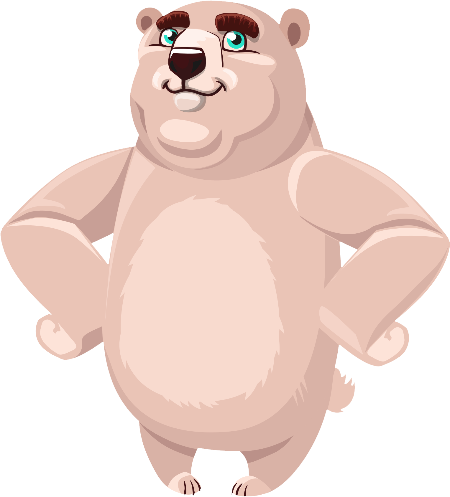 Download Bear Vector Png Transparent Image - Bear - Full Size PNG Image ...