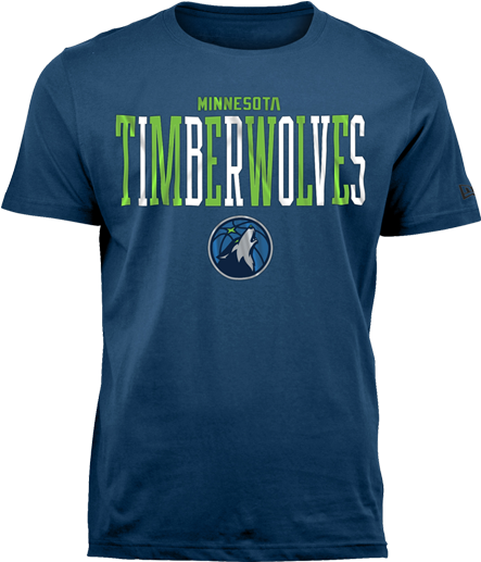 Download Minnesota Timberwolves Alternate Letter T-shirt - Peter ...