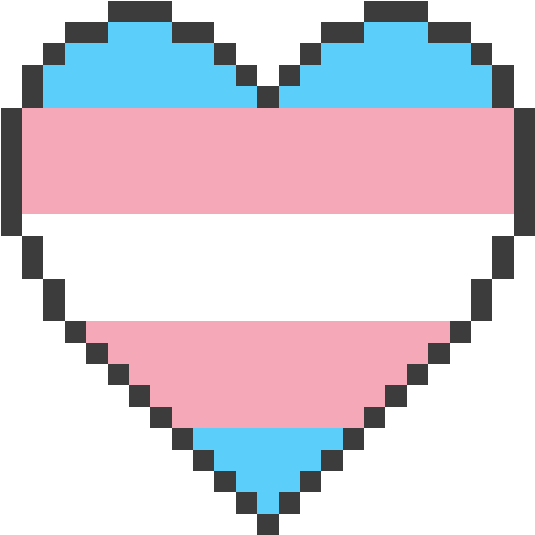 Download Transgender Flag Gif Pixel - Full Size PNG Image - PNGkit